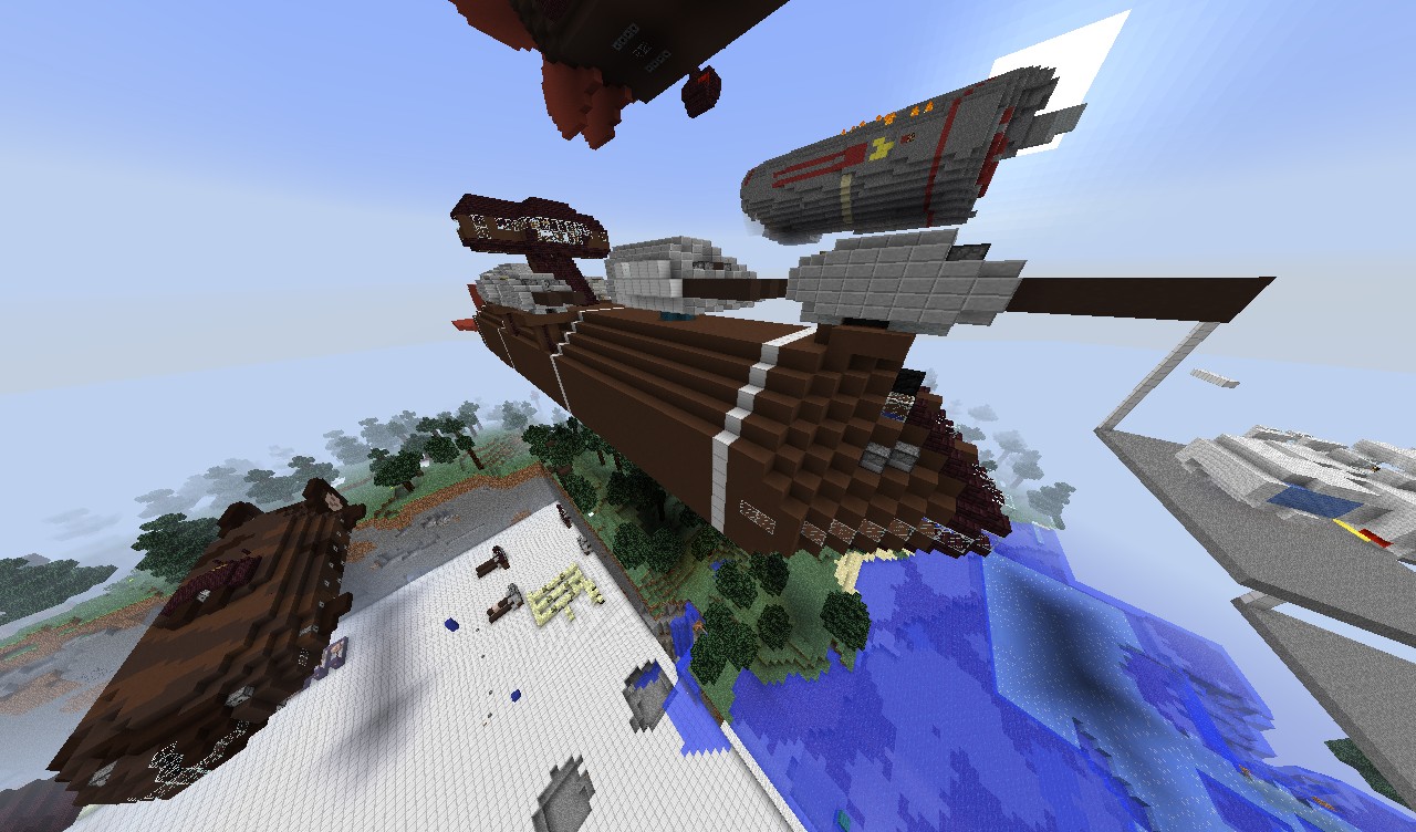 L-MH Dark Class Gunship Xenon Minecraft Map