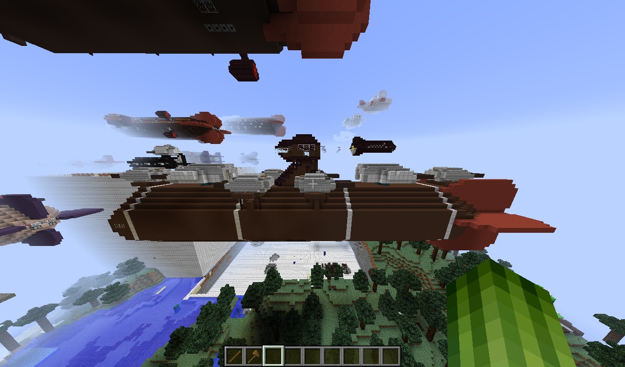 L-MH Dark Class Gunship Xenon Minecraft Map
