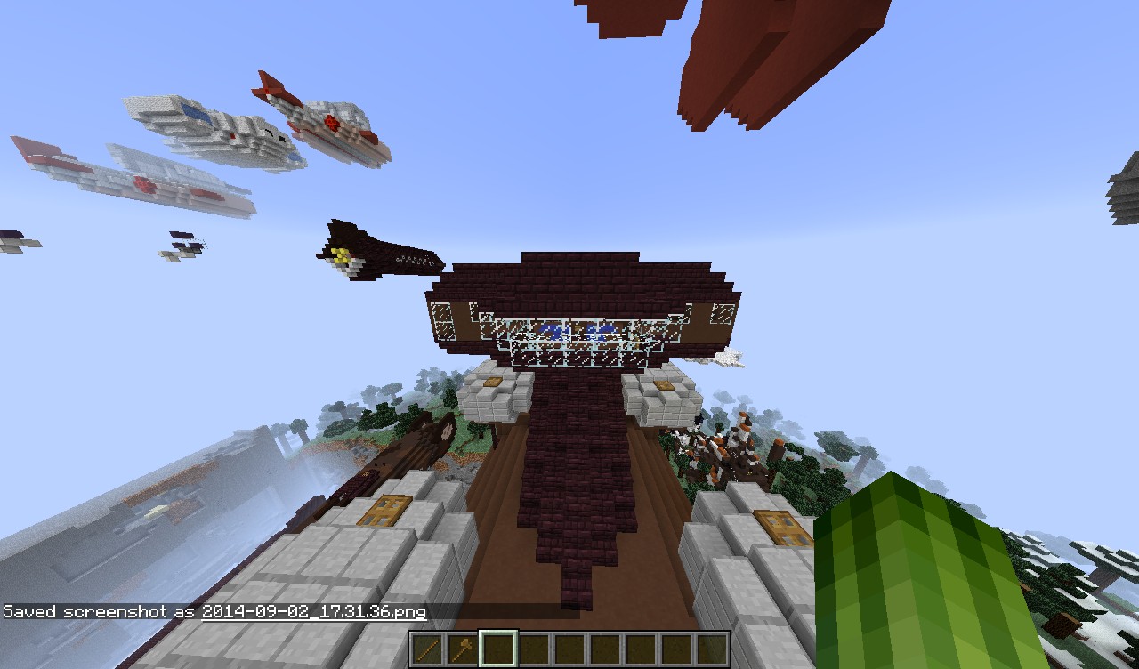 L-MH Dark Class Gunship Xenon Minecraft Map