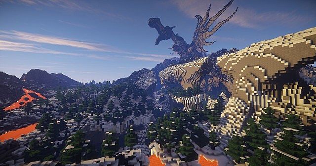 [UPDATE 1.8.1] Dragon Survival Map [download] Minecraft Map