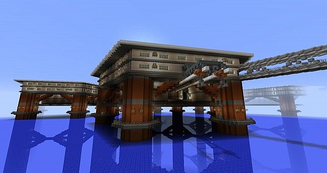 Mother Base -MGS Peace Walker- Minecraft Map