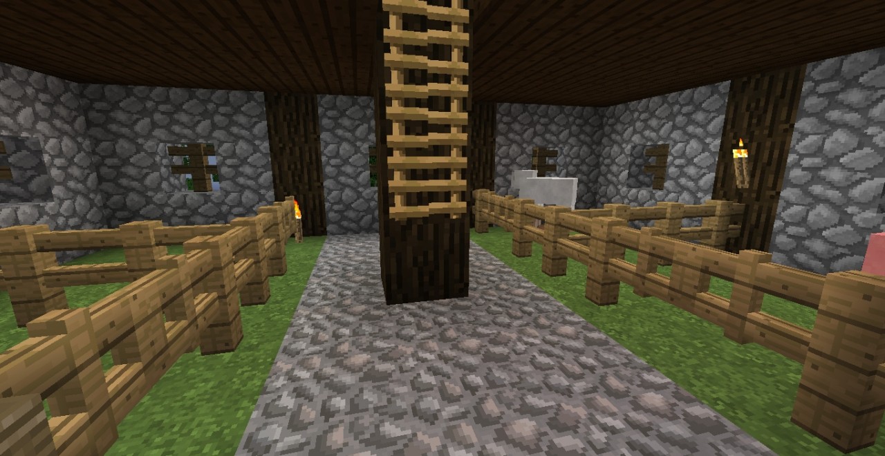 Nordic Barn Minecraft Map