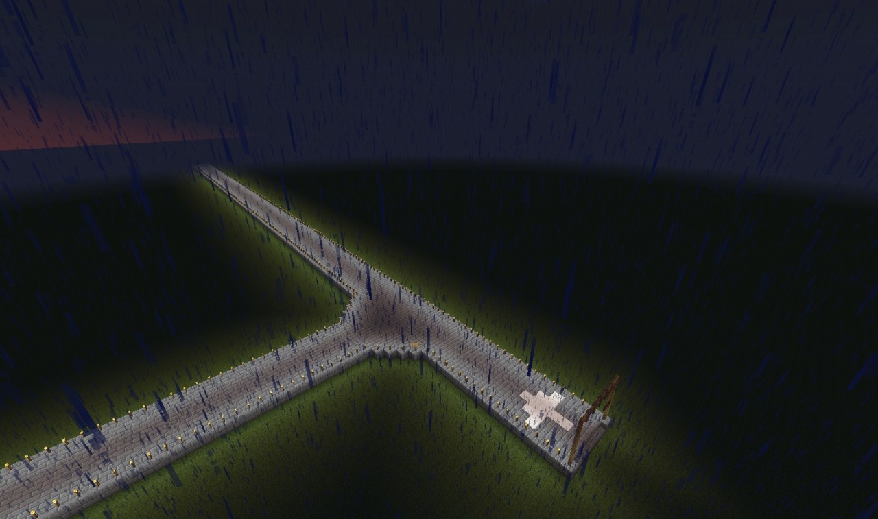 Airport (Minecraft's Longest Light Runway) Minecraft Map