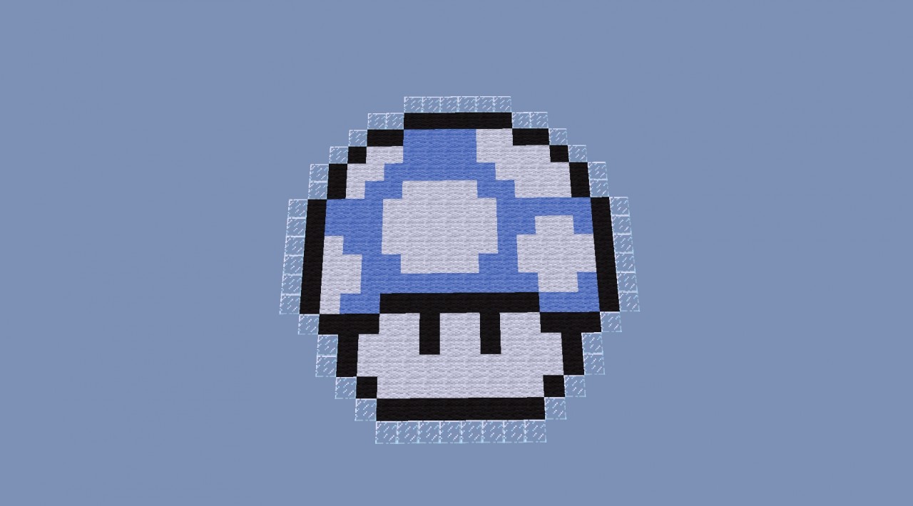 Mario Mushroom Spleef Minecraft Map