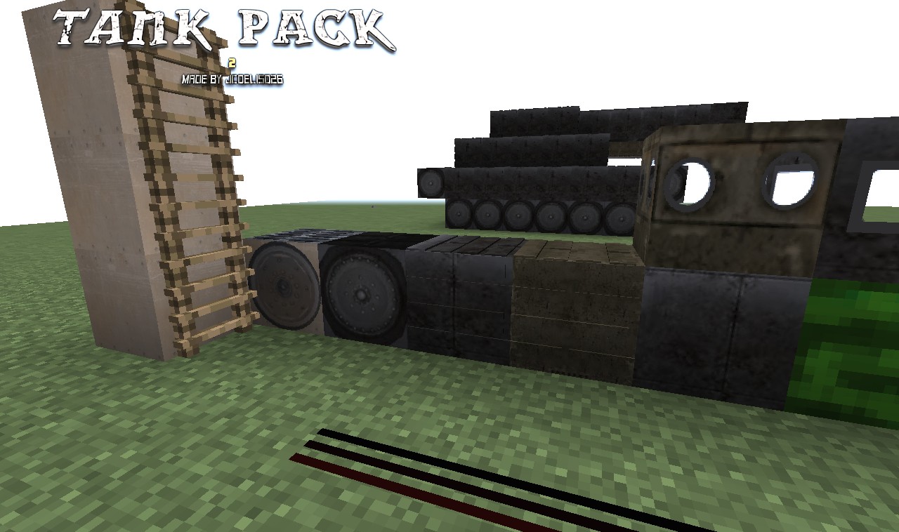 TANK PACK 2 Minecraft Texture Pack