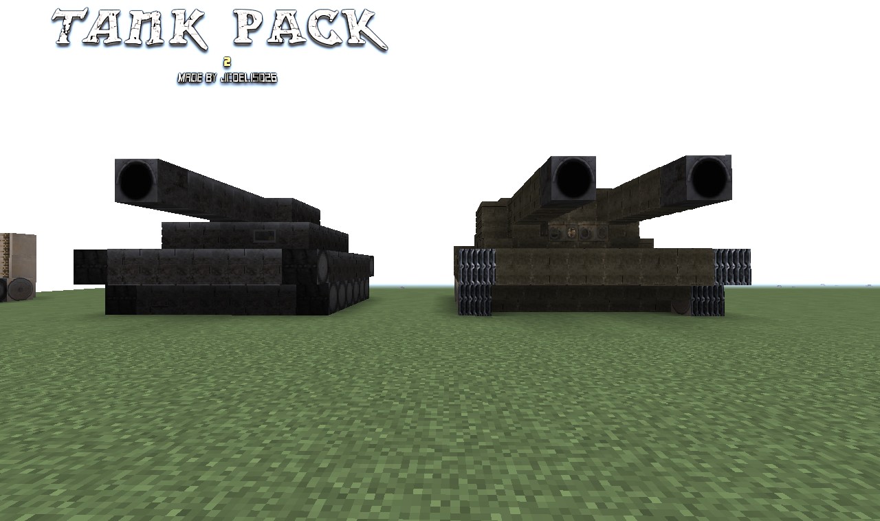 TANK PACK 2 Minecraft Texture Pack