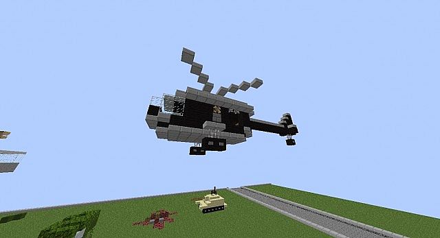 Helicopter Minecraft Map