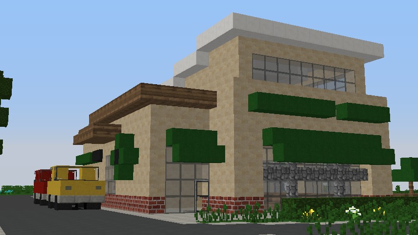Starbucks Coffee Minecraft Map