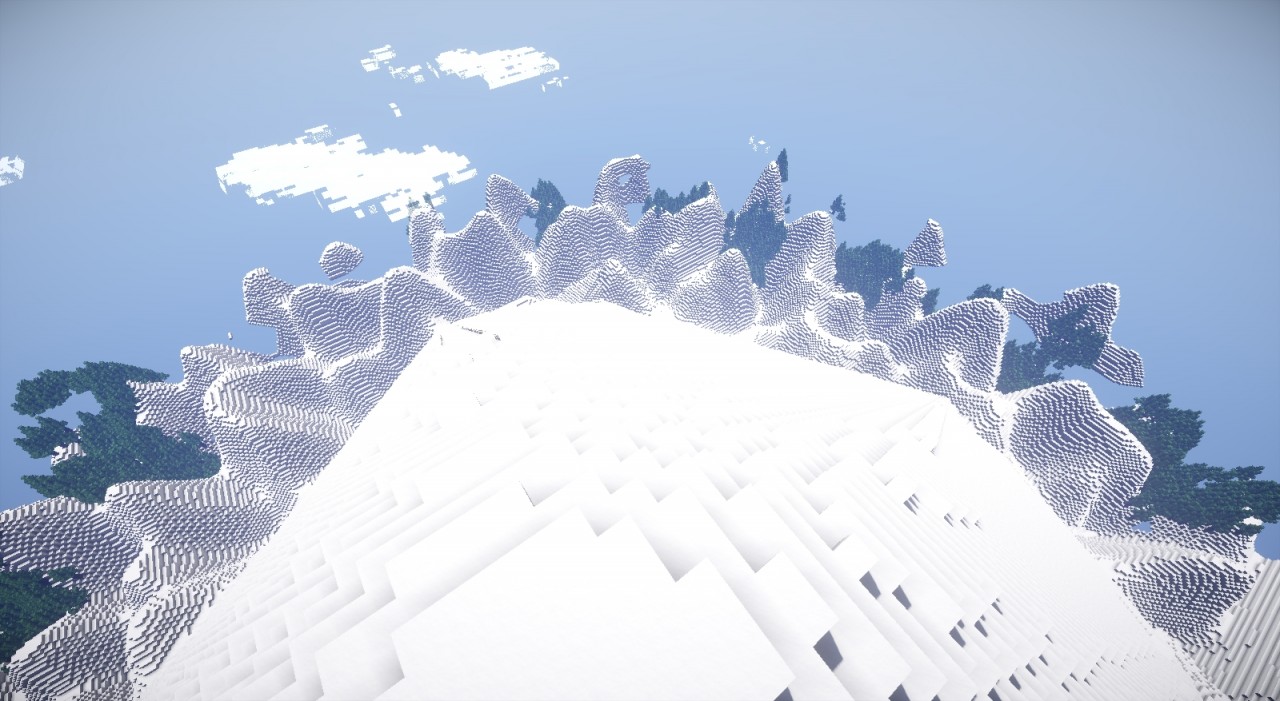 Cold Lands Minecraft Map