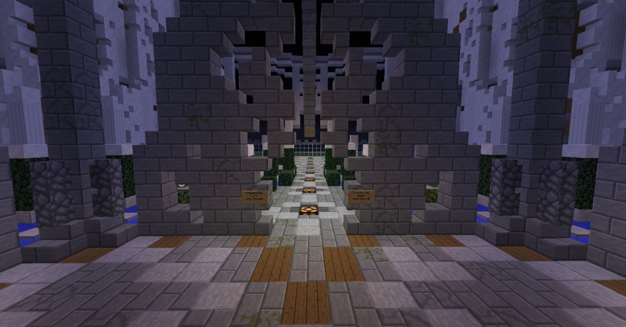 Factions Server Spawn Minecraft Map