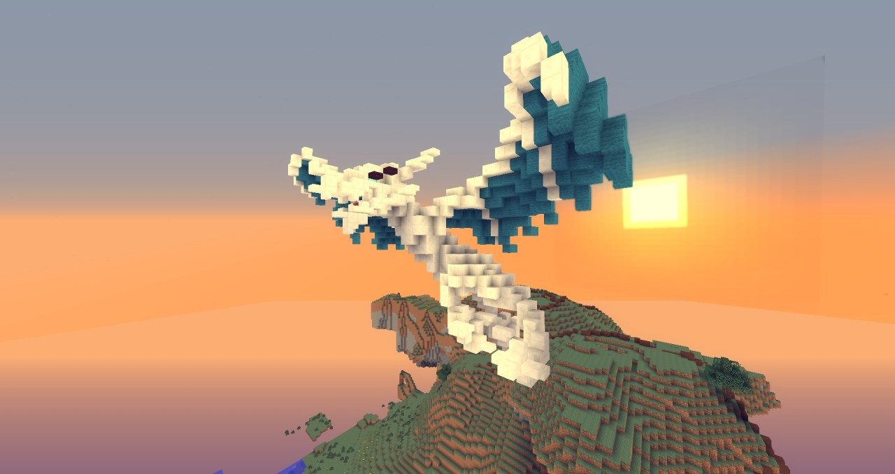Celestial Dragon hatchling Minecraft Map