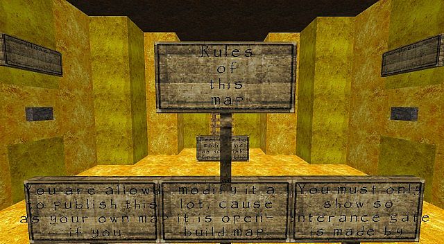 Command block gate for underground base Minecraft Map