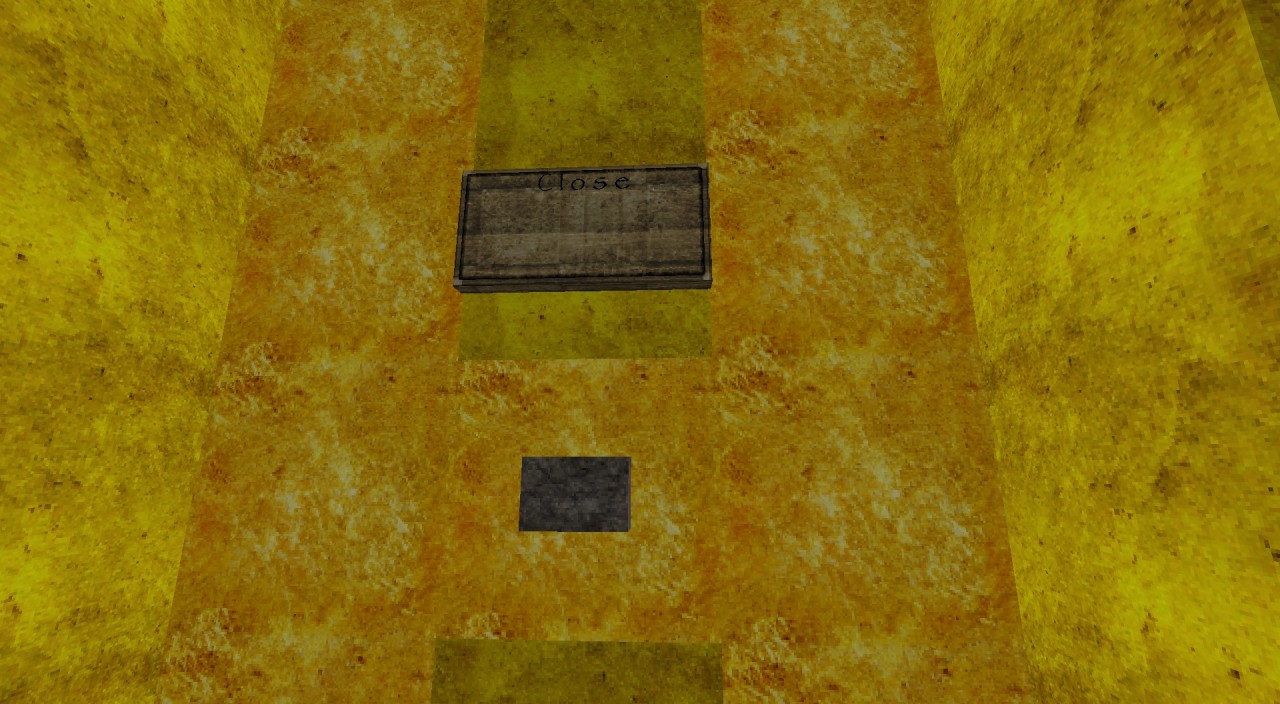 Command block gate for underground base Minecraft Map