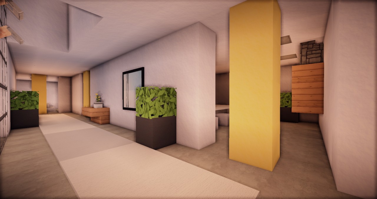 Open | Contemporary House Minecraft Map