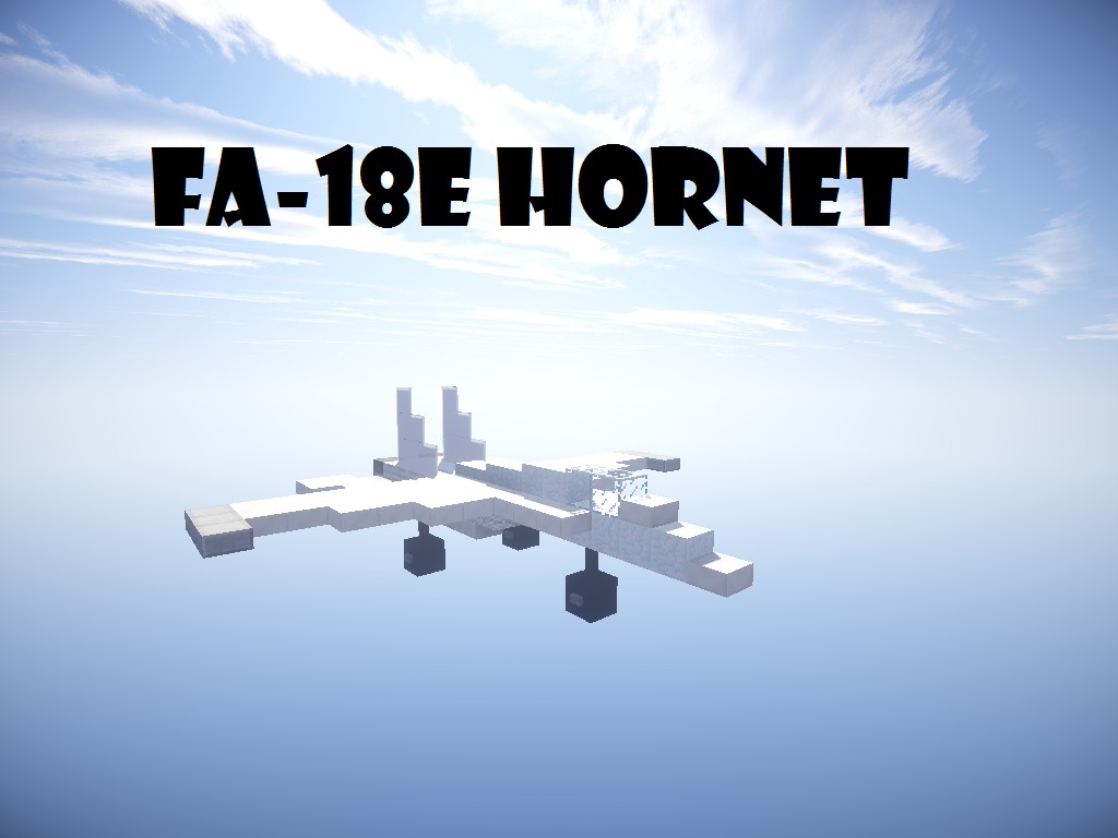 FA-18E Super Hornet Minecraft Map