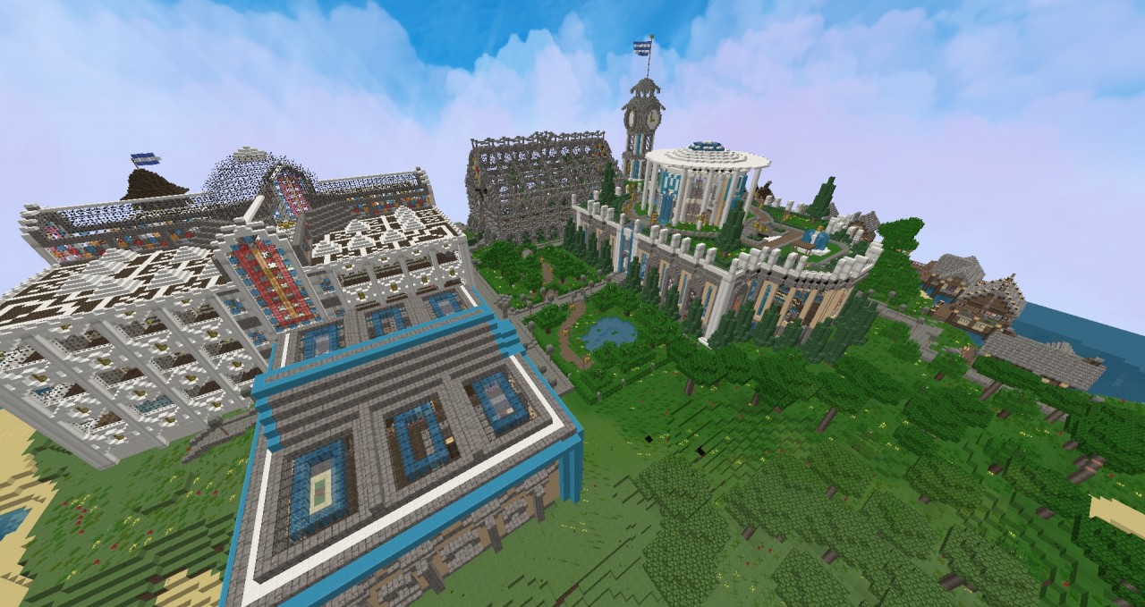 Mine Universe: Spawn Completed Minecraft Map