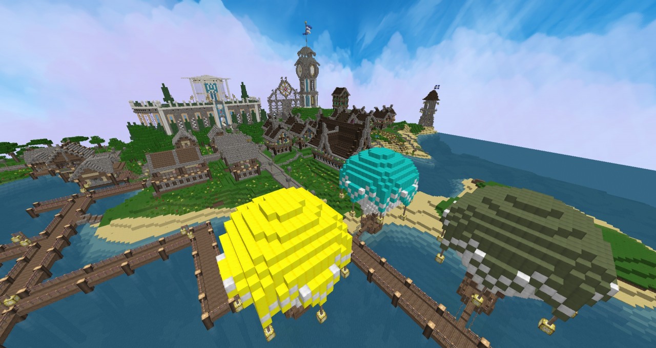 Mine Universe: Spawn Completed Minecraft Map