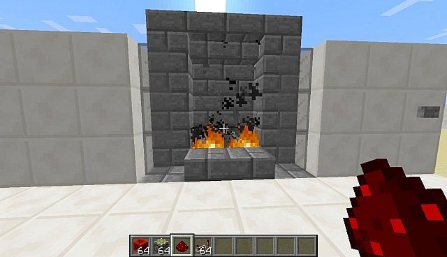 Minecraft Awesome Fireplace Entrances! Minecraft Map