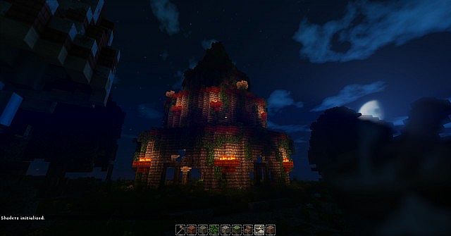 Overgrown Temple Schematic Minecraft Map