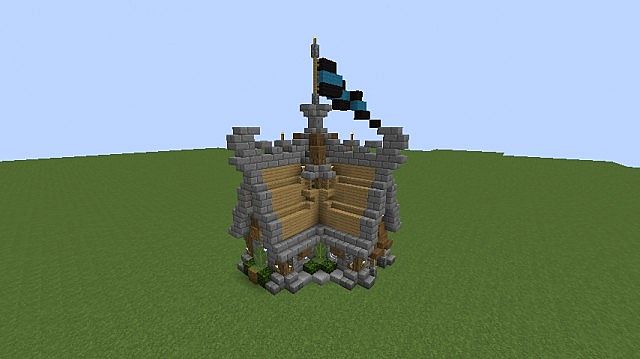 Medieval Tower House Minecraft Map