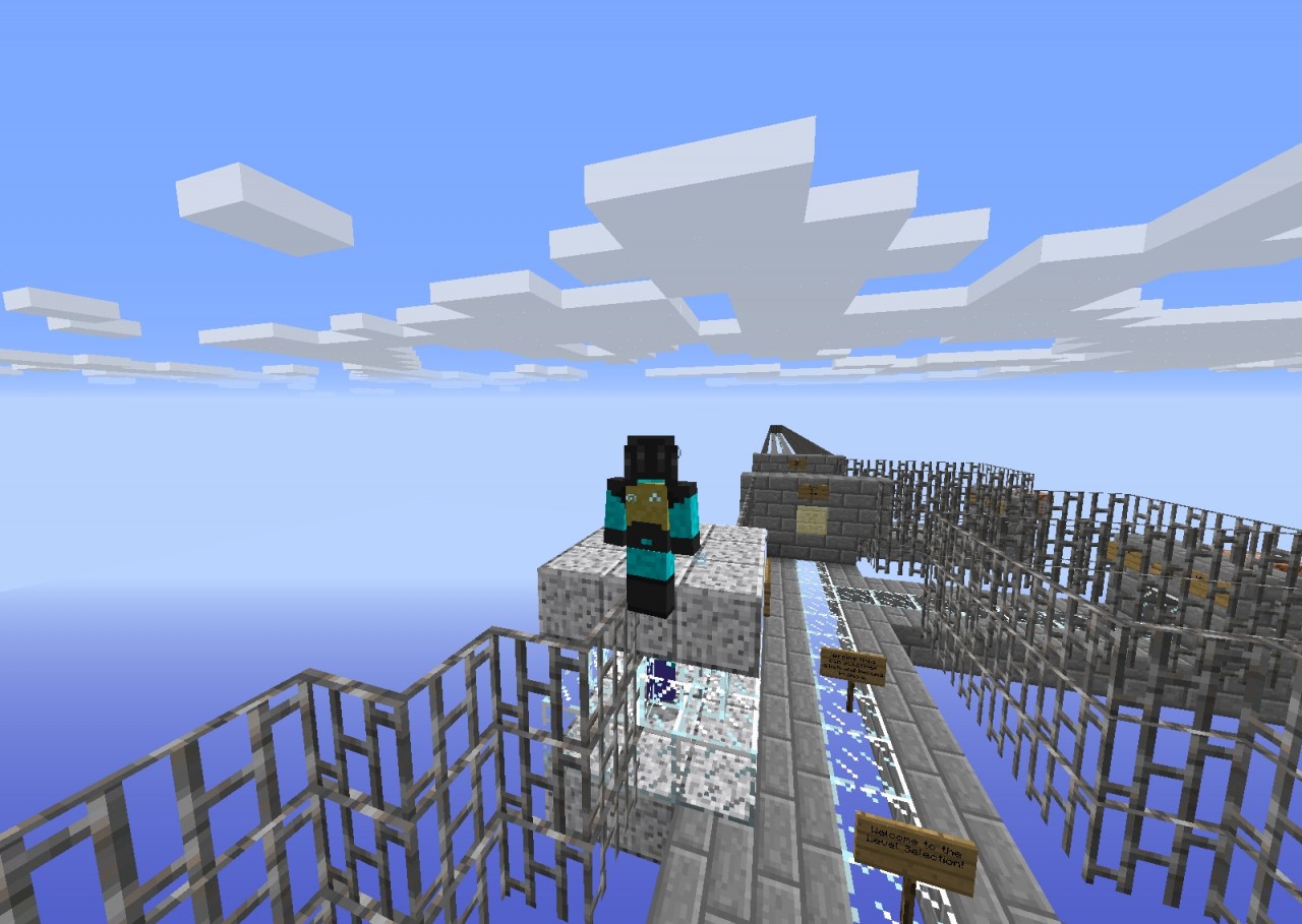 [Parkour / X-Run] Minecraft M-Run (Mob-Run) V1.1 Minecraft Map