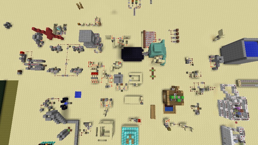 redstone testing world Minecraft Map