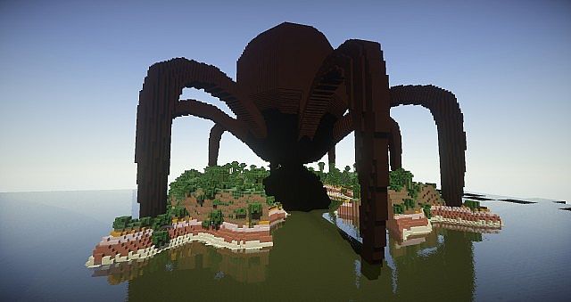 Spider Bites Island Minecraft Map