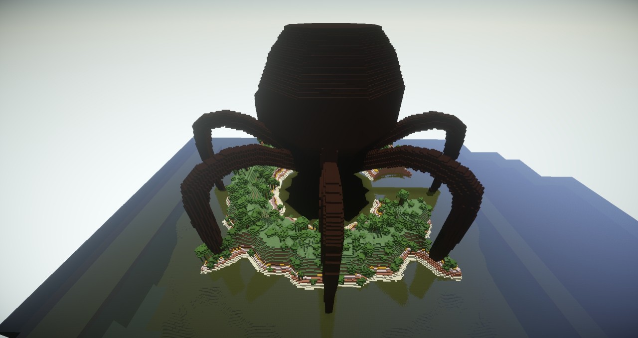 Spider Bites Island Minecraft Map