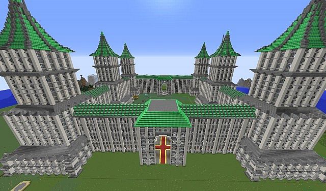 Emerald Fortress Minecraft Map