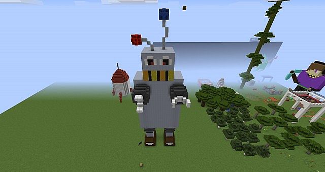 Giga Robot Minecraft Map