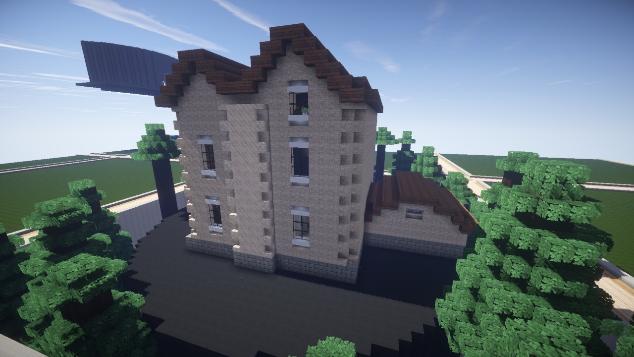 Alanius>> First trad house! Minecraft Map