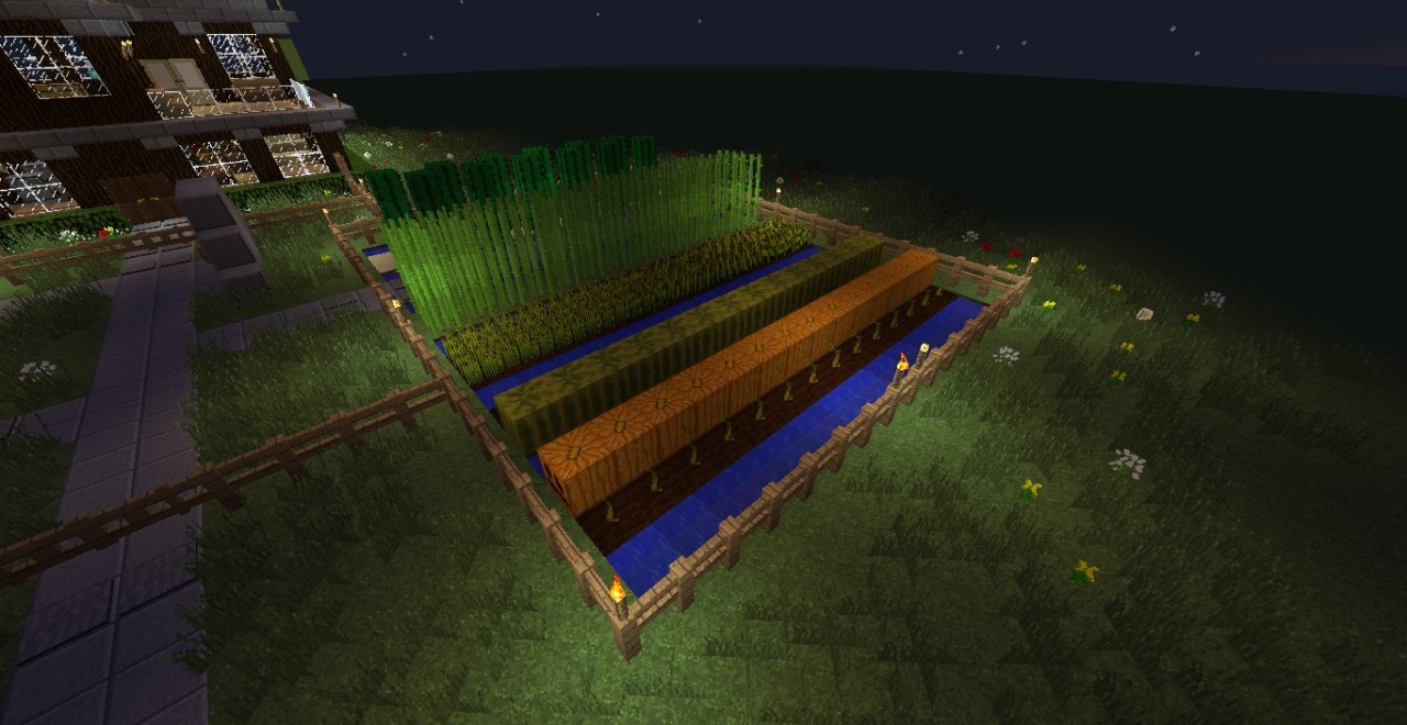 Simple Minecraft House (Flatland) [First Map!] 1.8 Required Minecraft Map