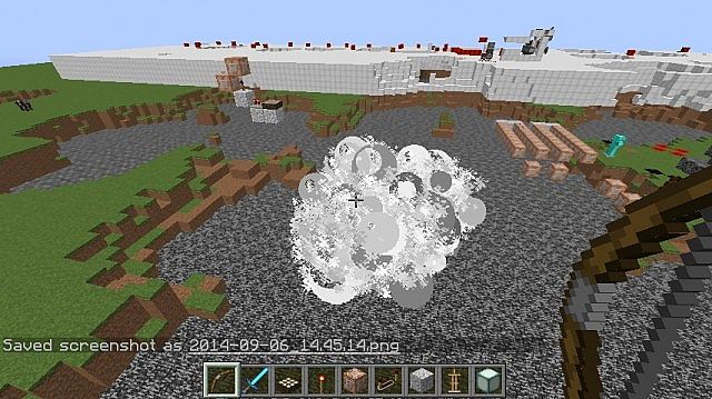 Exploding Arrow Minecraft Map