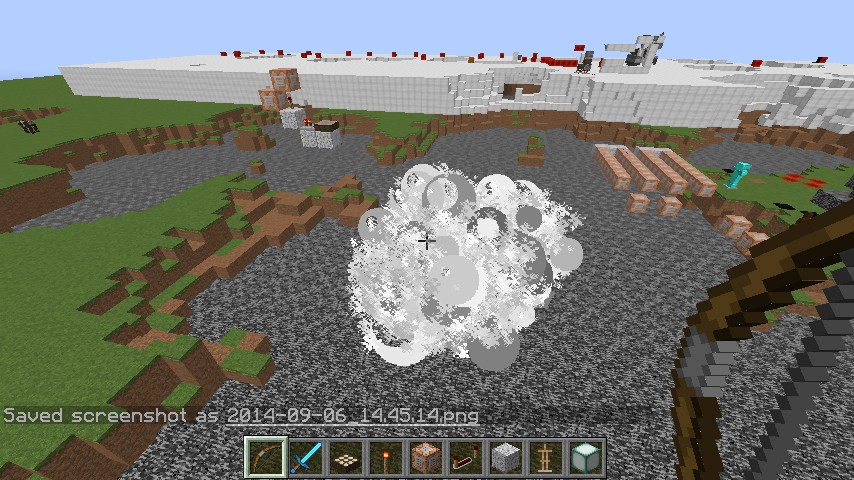 Exploding Arrow Minecraft Map