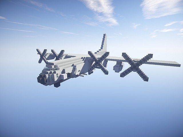 Lockheed AC-130 Gunship Minecraft Map