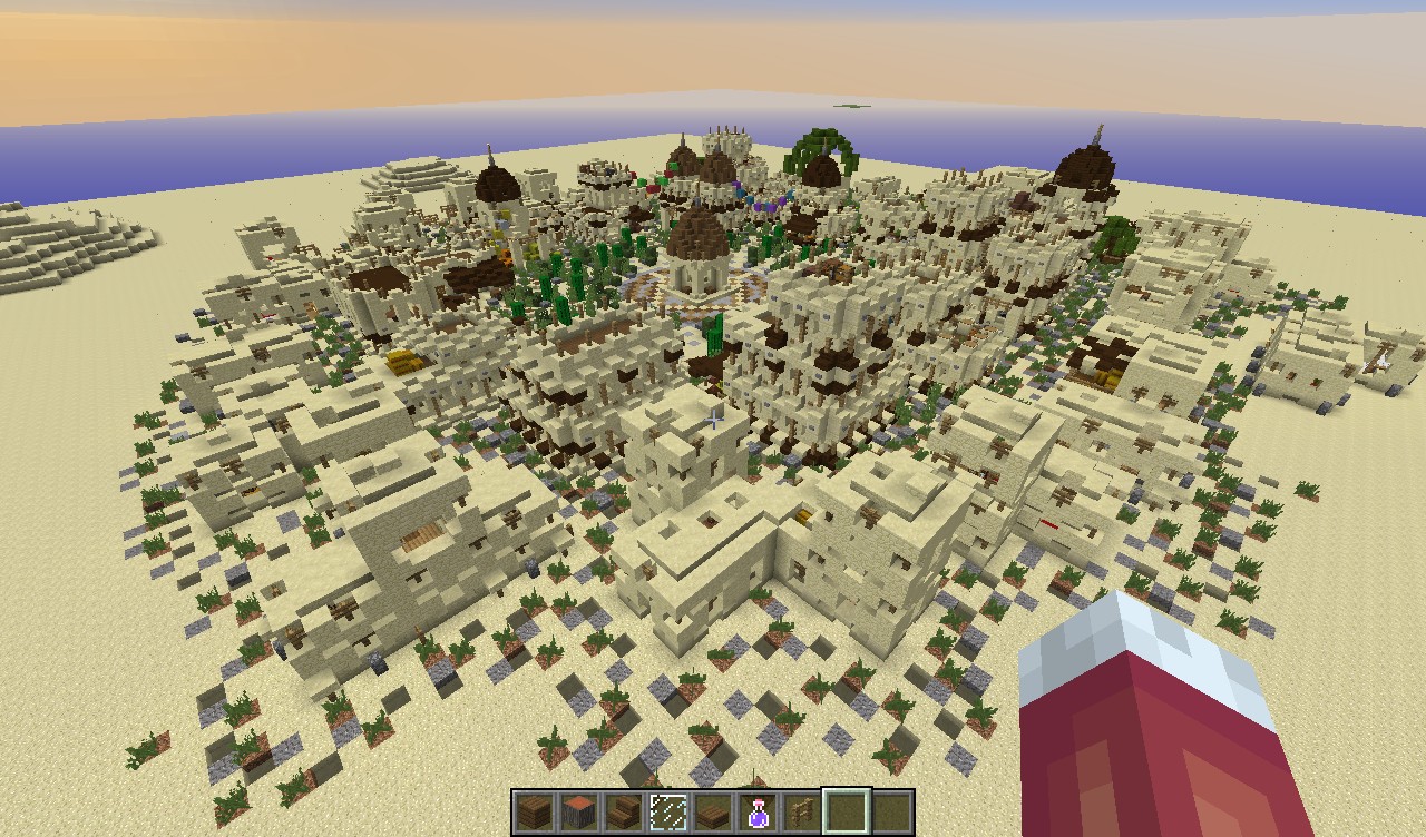 Desert Village Minecraft Map