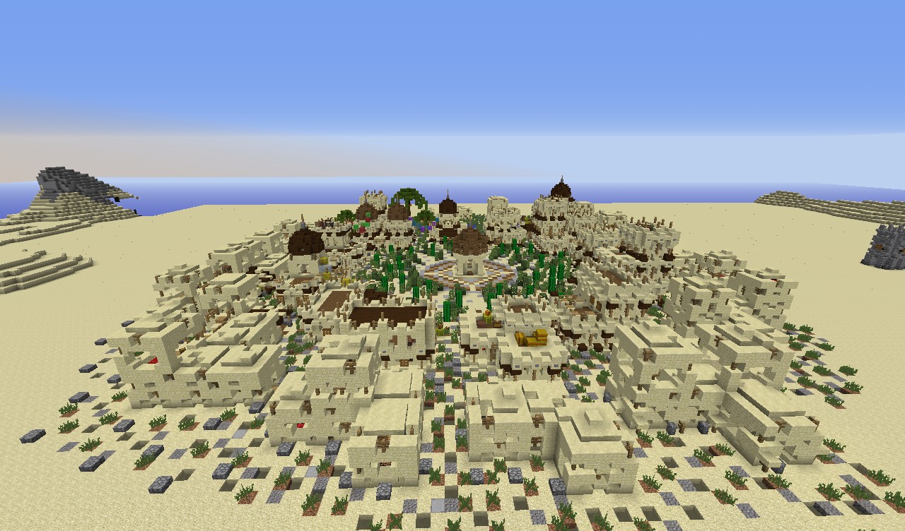 Desert Village Minecraft Map