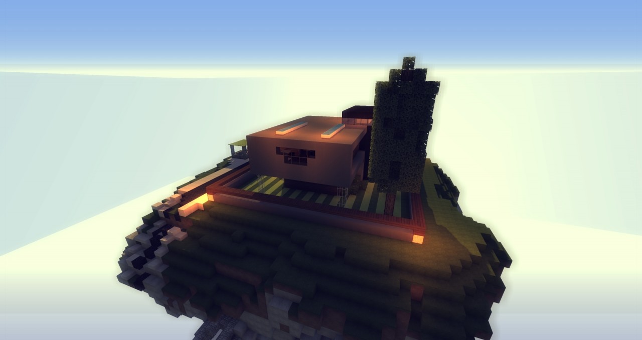 Modern house speed build Minecraft Map