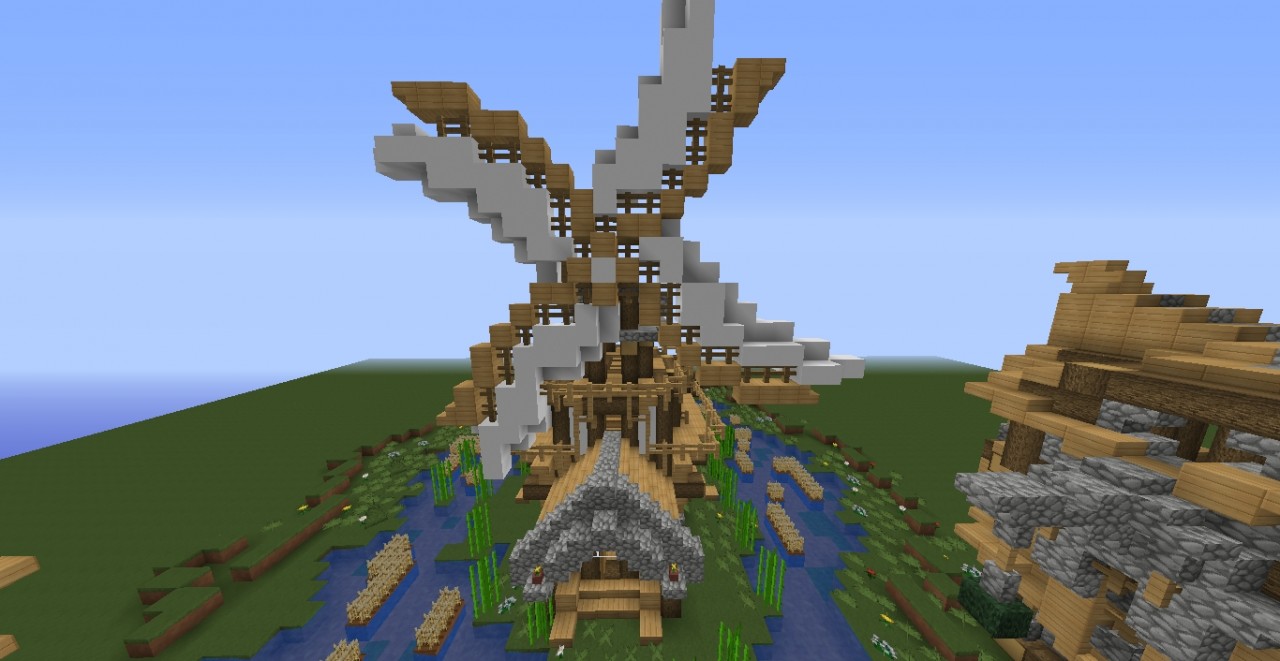 Awesome Windmill Minecraft Map