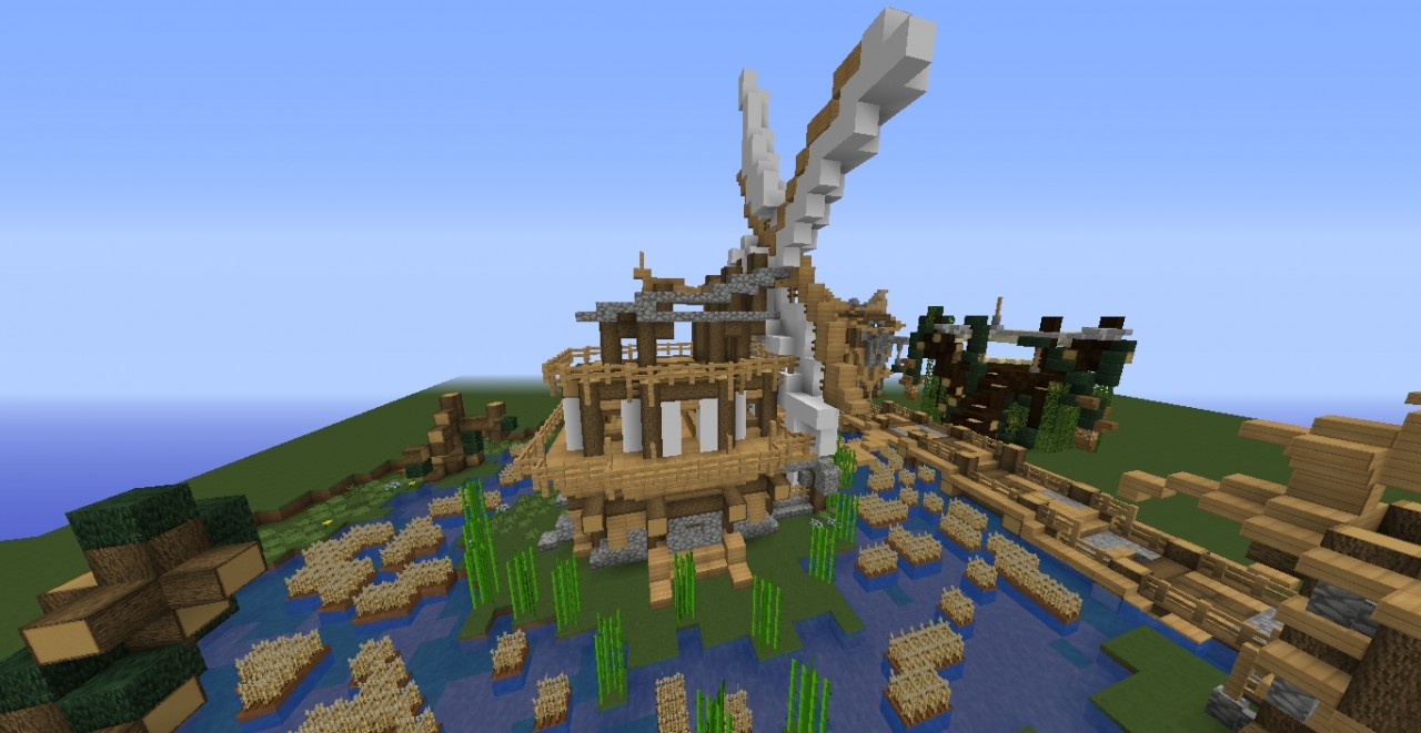 Awesome Windmill Minecraft Map