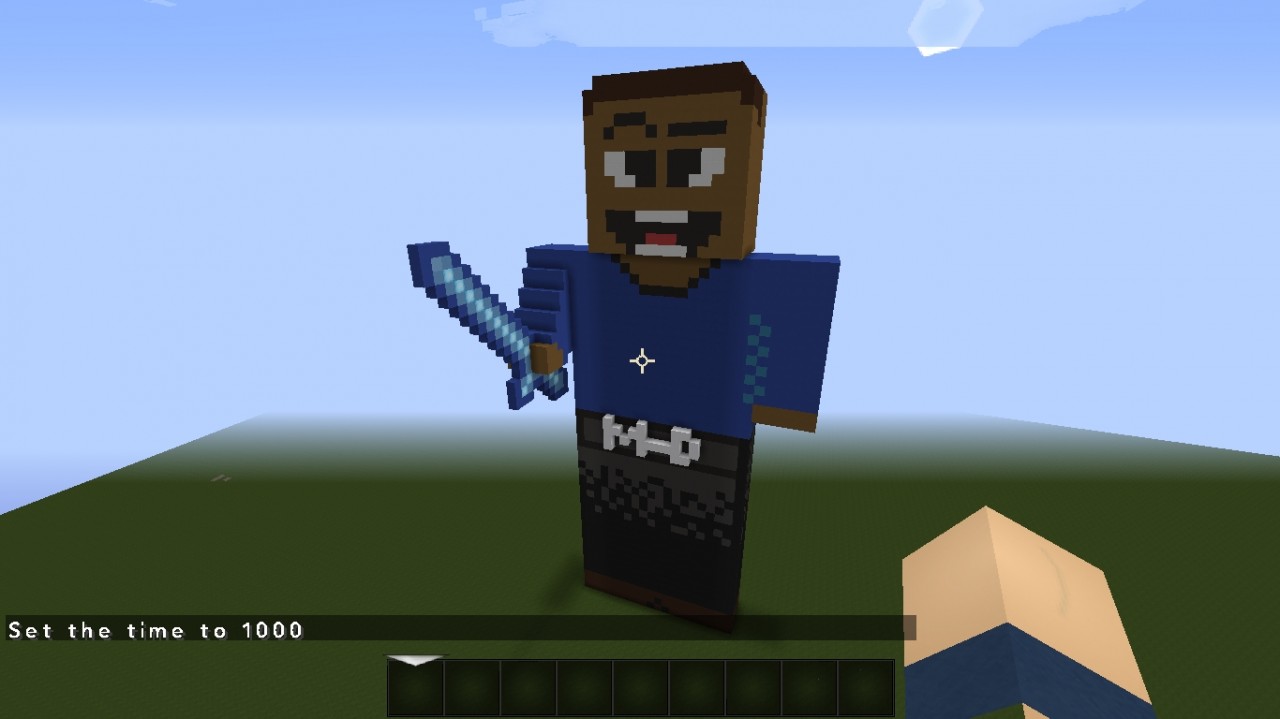 1.8 charactor Minecraft Map