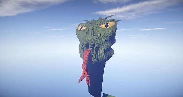 Alien Head Hideout Minecraft Map