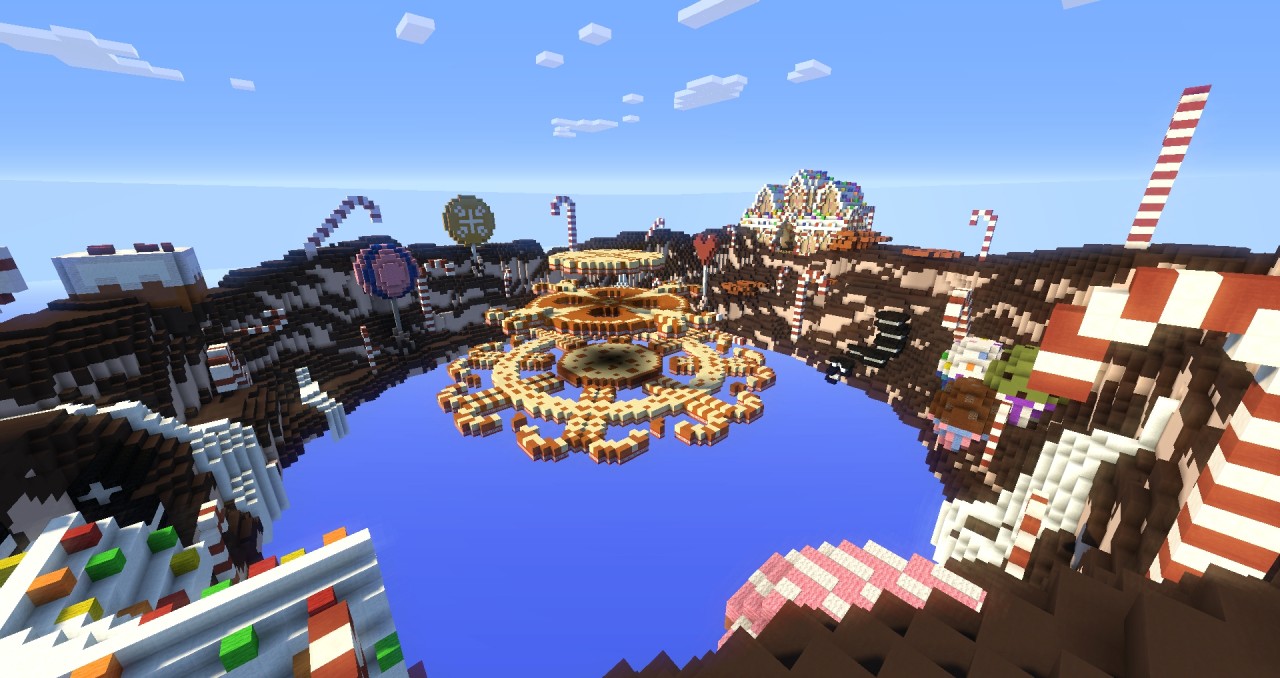 TNT Run: Candy Minecraft Map