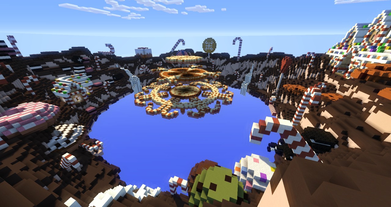 TNT Run: Candy Minecraft Map