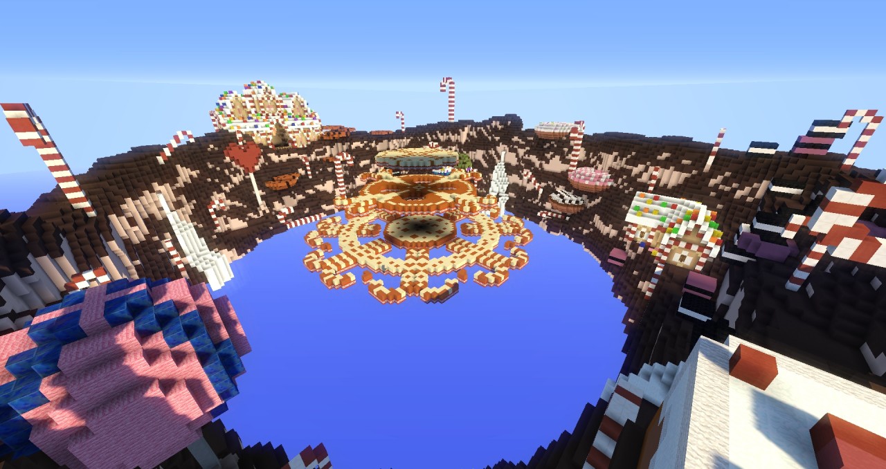 TNT Run: Candy Minecraft Map