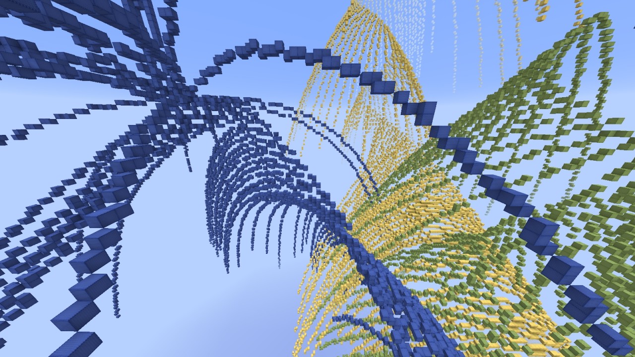 Block Paint - Activity Map Minigame for Vanilla MInecraft 1.8 Minecraft Map