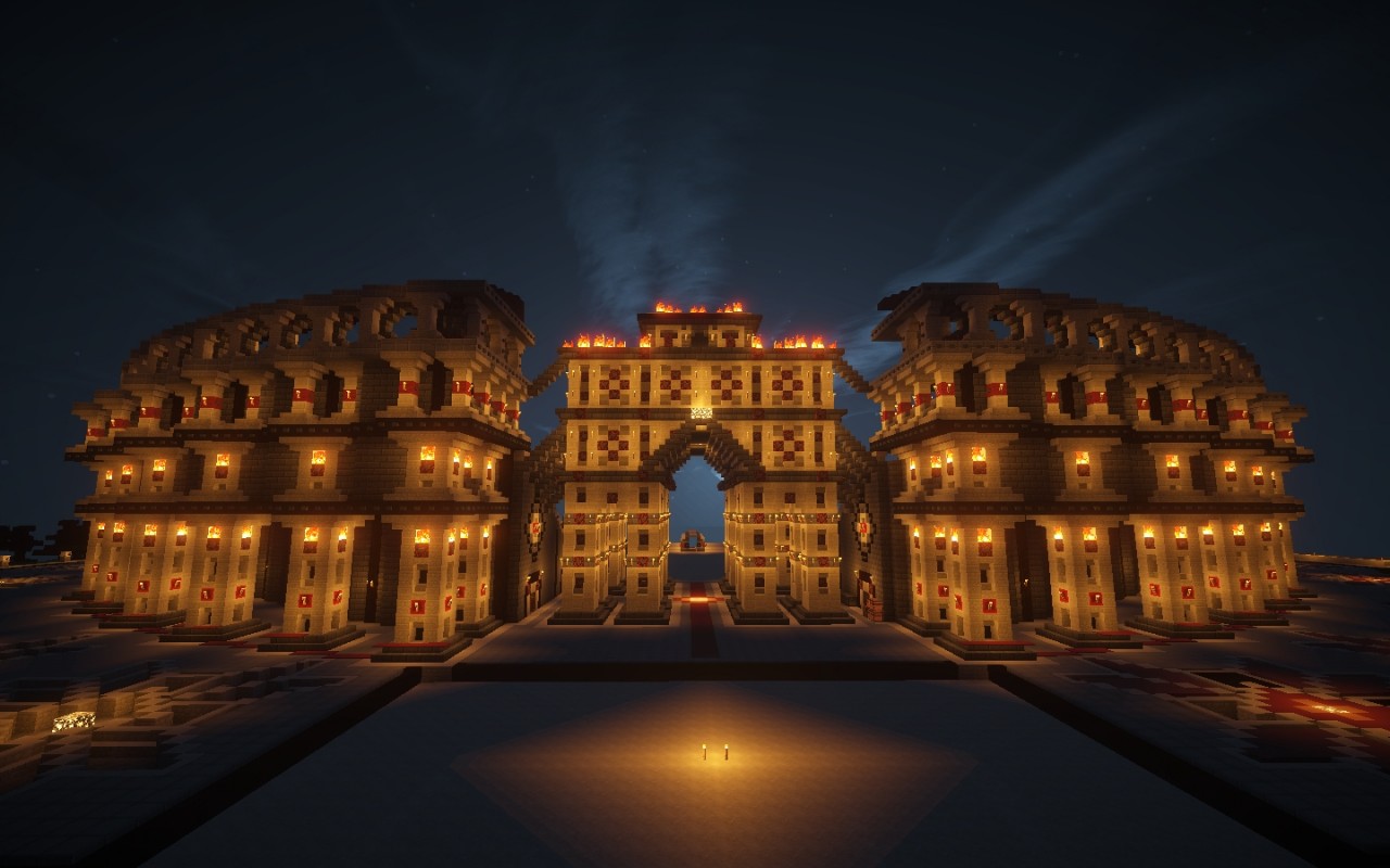 Parts of Rome-CircusMaximus Minecraft Map
