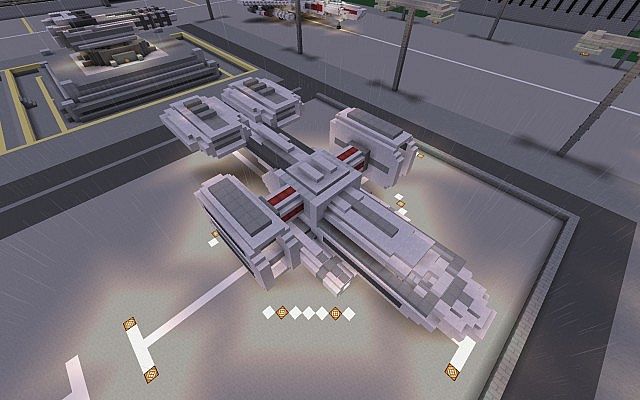 Vortex Drop Ship Minecraft Map