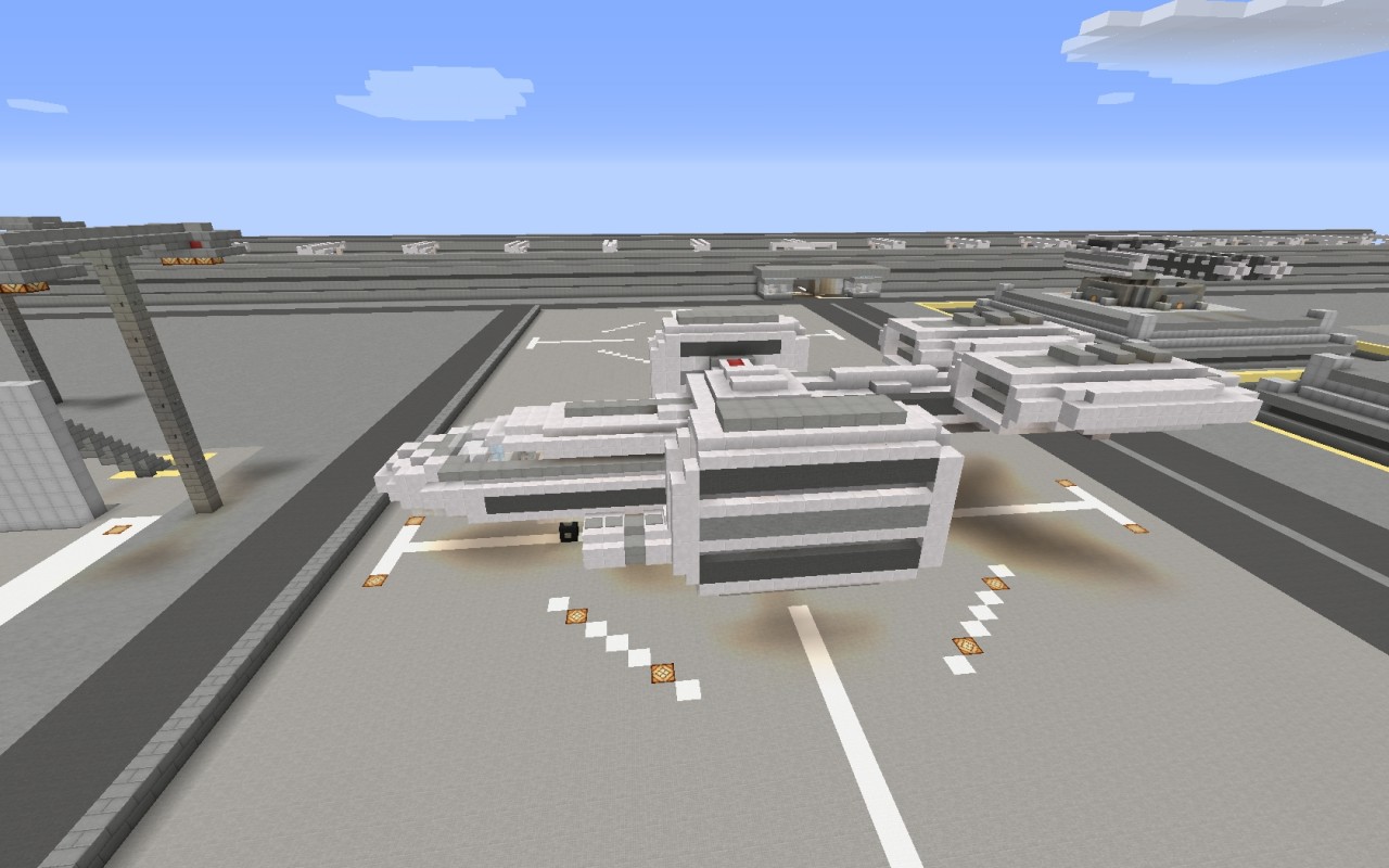 Vortex Drop Ship Minecraft Map