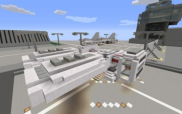 Vortex Drop Ship Minecraft Map